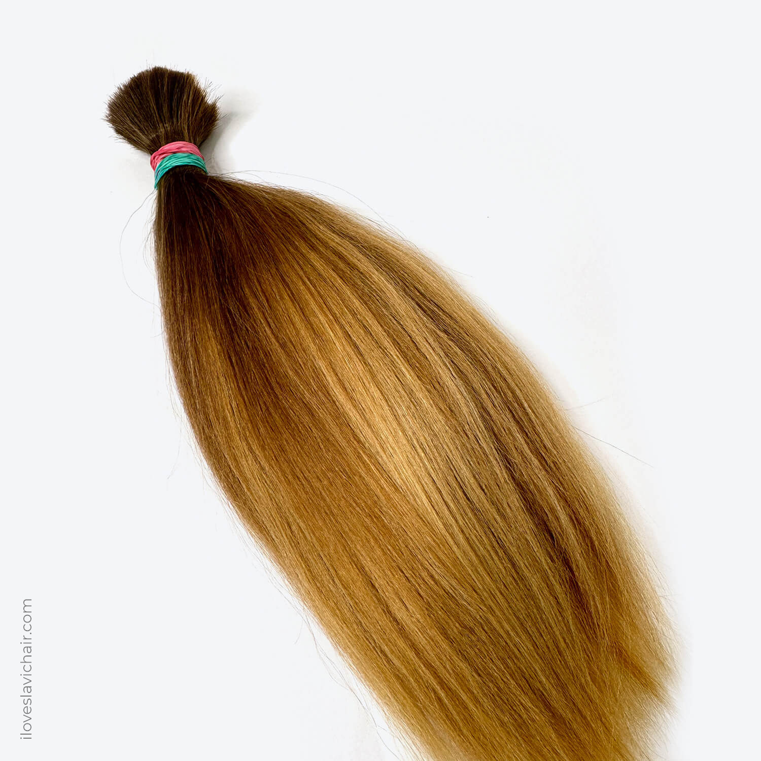 12" (33 cm) Virgin Slavic Hair Color 8 - 68 grams