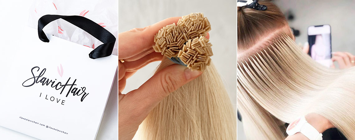 K-Tip Hair Extensions by I Love Slavic Hair