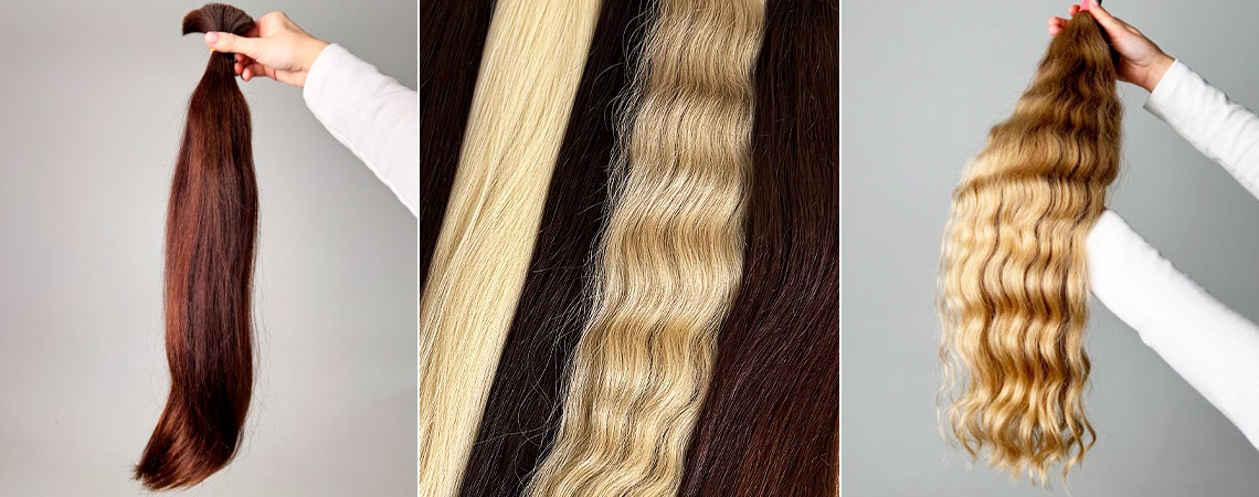 Curly K-Tip Extensions by I Love Slavic Hair